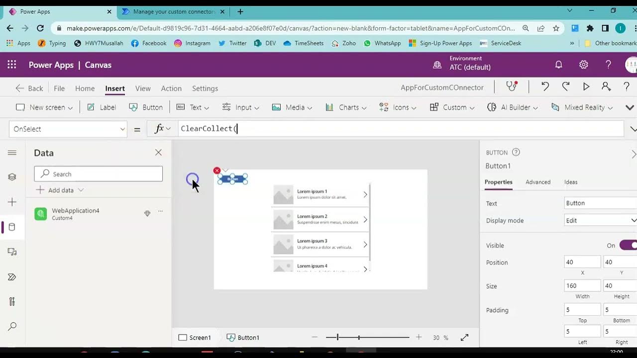 Lesson445-Custom Connector - Custom API - App to Use the Connector ...