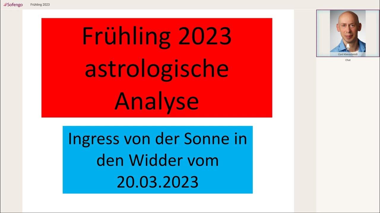 Frühling 2023 - astrologische Tendenzen für den Frühling und das neue Jahr - YouTube