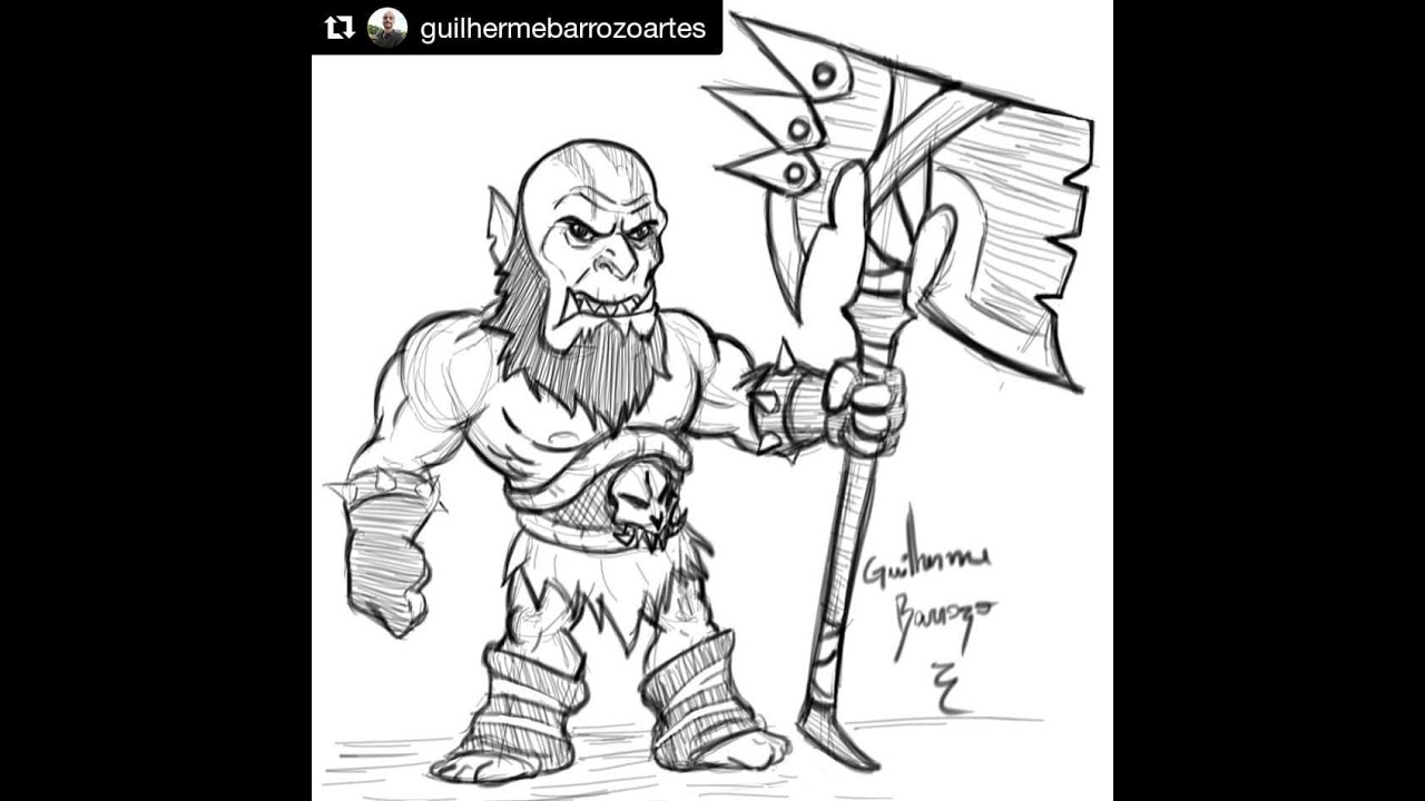 Xull Brawlhalla Speed Art - YouTube