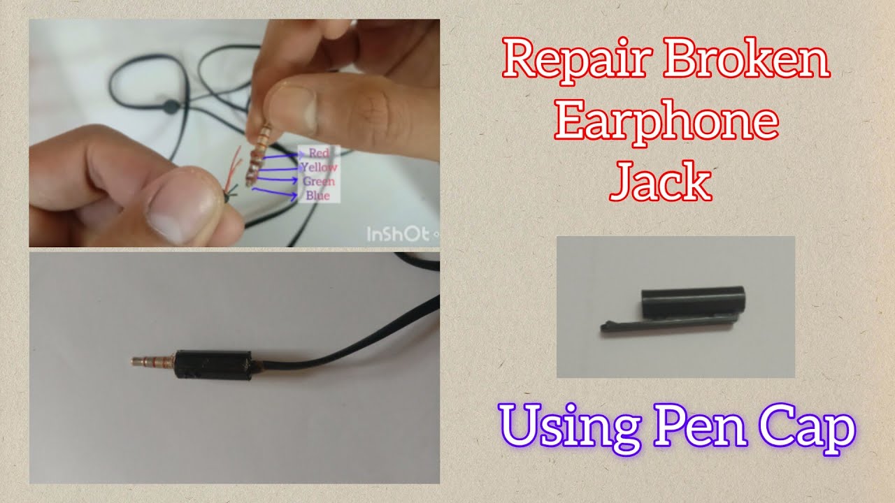 How to repair broken earphone jack/earphone no sound problem. - YouTube