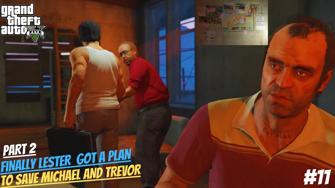 MICHAEL AND TREVOR HEIST MISSION | PART 2 | GTA5 GAMEPLAY # 11 #youtube ...