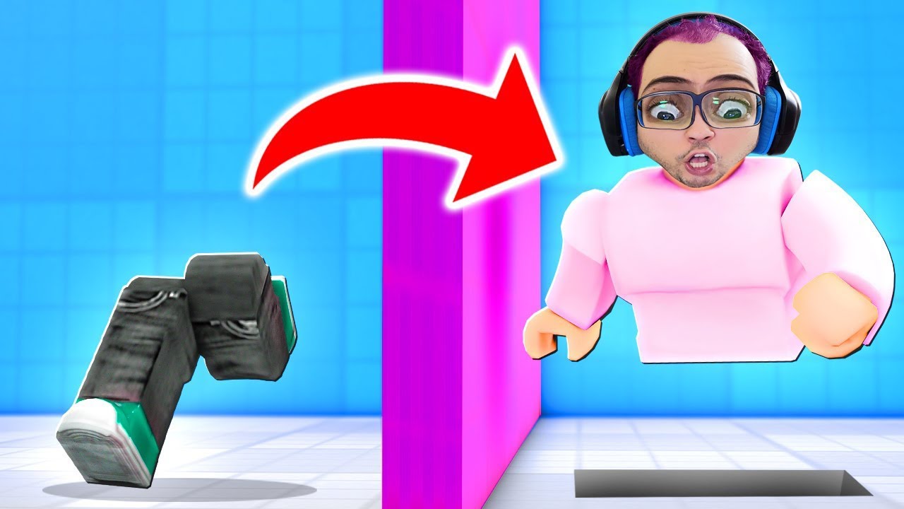 دوروا على رجلى مش لاقيها !! | SPLIT ROBLOX OBBY - YouTube