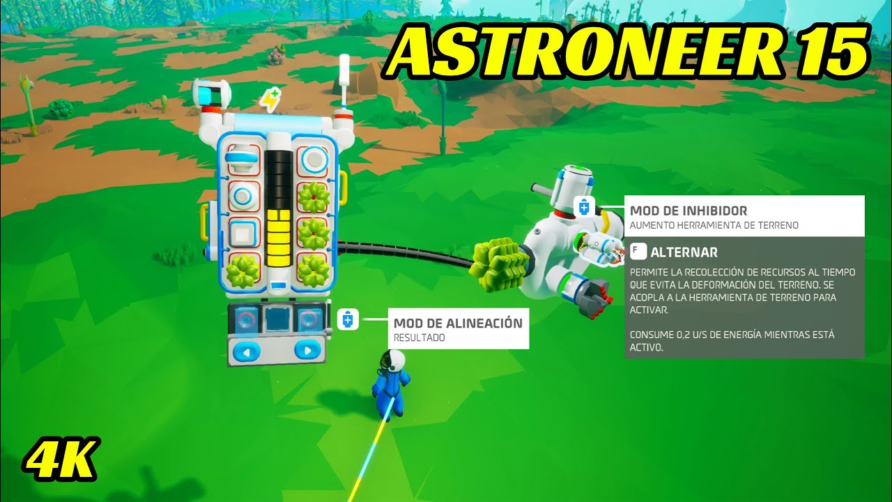 PRUEBO TODOS LOS MODS DEL TALADRO | ASTRONEER | GAMEPLAY ESPAÑOL 15 - YouTube