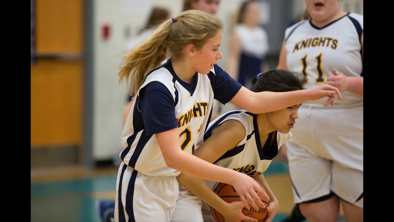 2018 SAS Girls Basketball and Cheerleading - YouTube