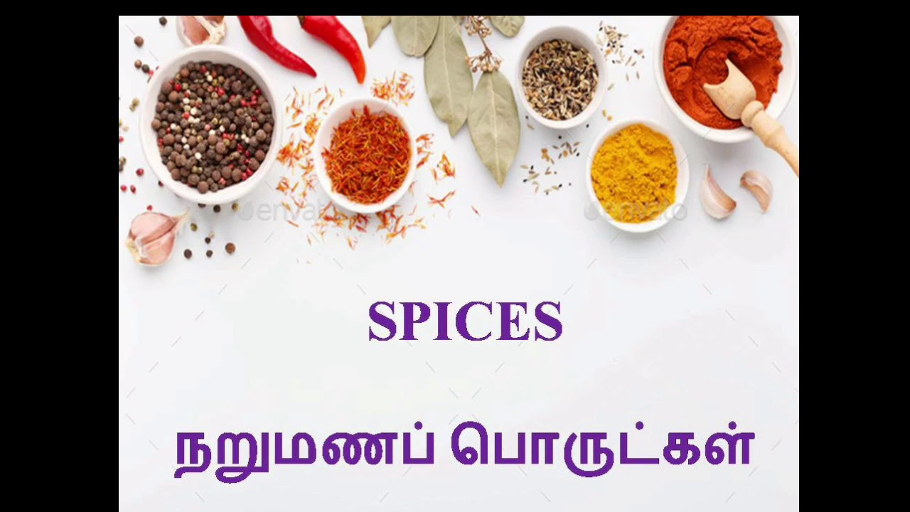 GRADE 4 Evs - Spicy Riddles spices and their uses . -நறுமணப் பொருட்கள் ...