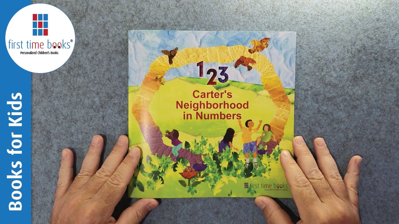 Carter's Neighborhood in Numbers - Counting 1 to 10 - Personalized ...