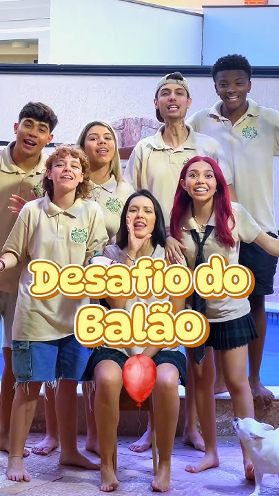 DESAFIO DO BALÃO! (#SHORTS) -ROTULADOS - YouTube