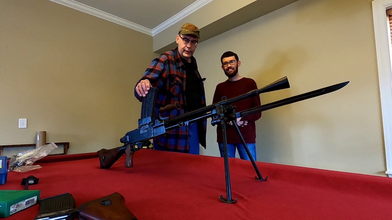 JAPANESE TYPE 99 LMG Shooting - YouTube