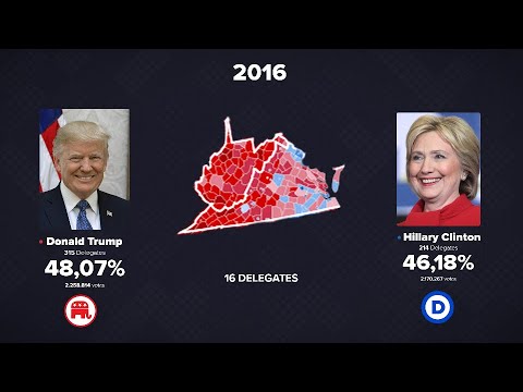 How would Virginia vote for president of the USA if it was never split ...