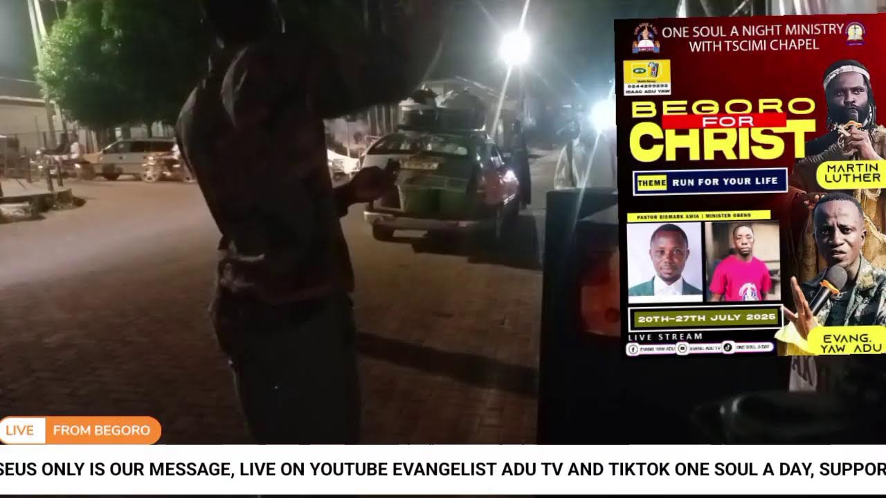 BEGORO FOR CHRIST DAY 1, THEM RUN FOR YOUR LIFE - YouTube