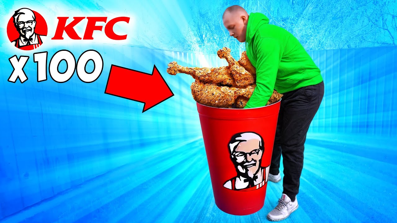 Ember KFC Raksasa | Cara Membuat Paha Ayam KFC DIY Terbesar di Dunia ...