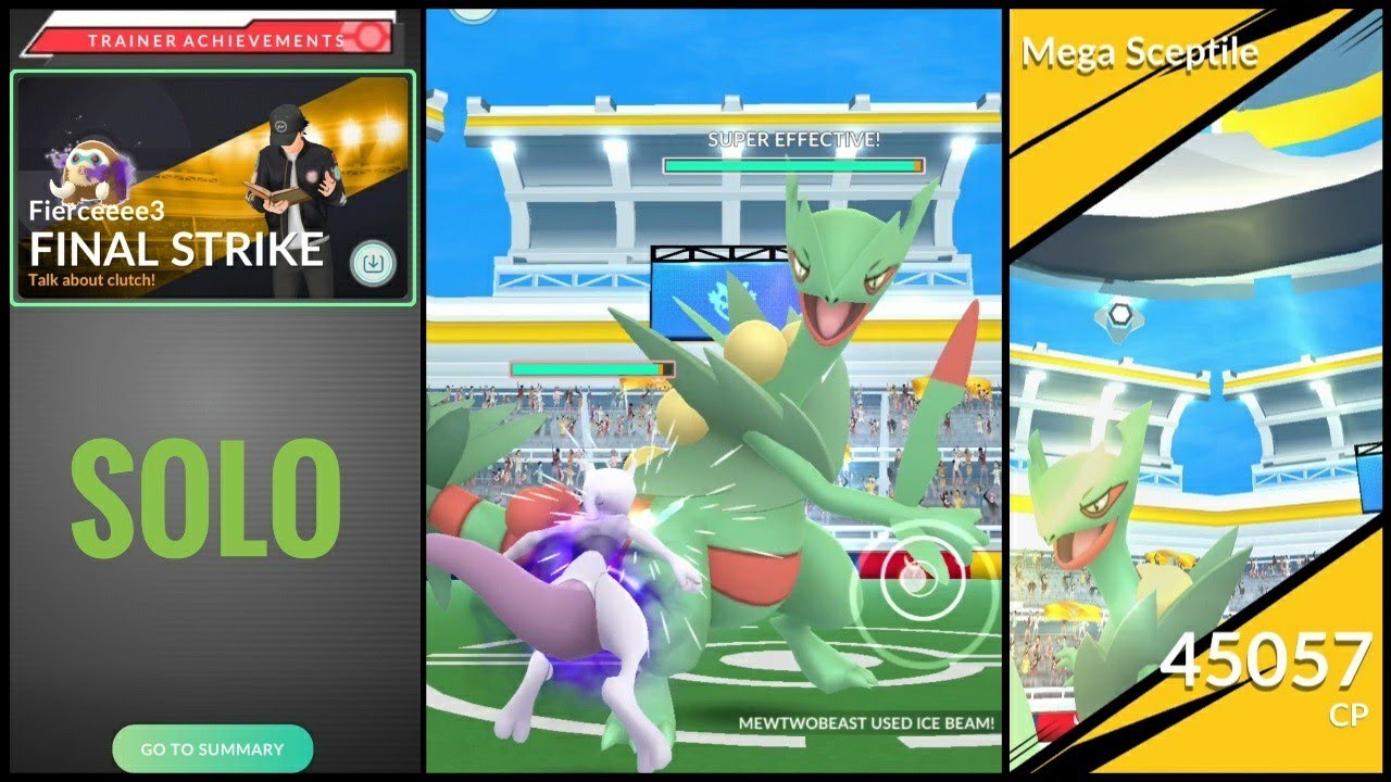 Mega Sceptile Solo With 6 Shadow Pokemon 😱😱 | Pokemon Go | - YouTube