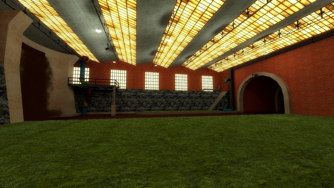 Garry's Mod: Small progress on the "Chocolate factory" map. - YouTube