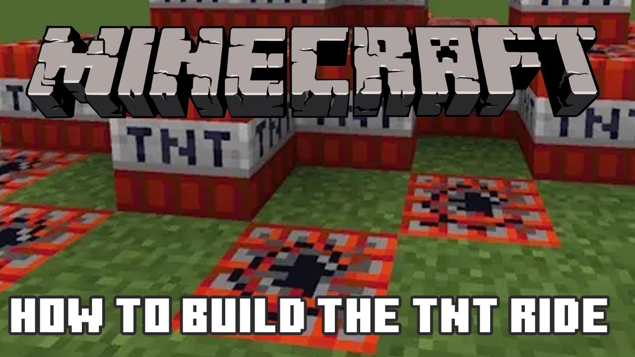How to Build the TNT RIDE (Minecraft Tutorial) - YouTube
