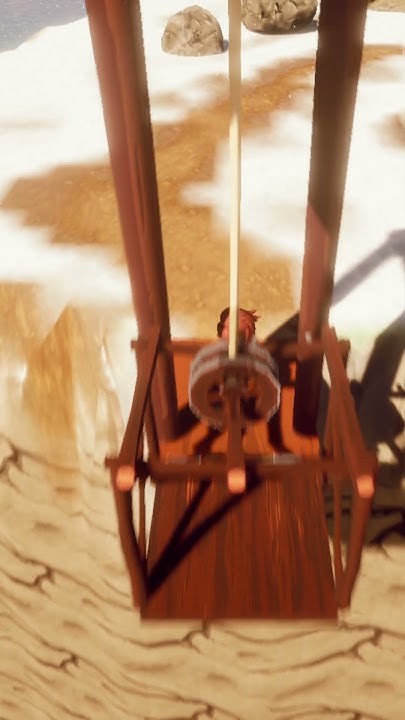 Rope elevator in UE5 for my indie game #unrealengine #indiegame #adventuregame - YouTube