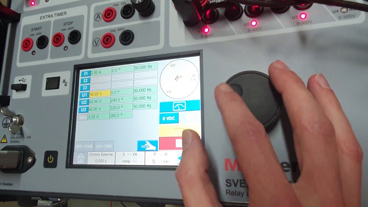 Megger SVERKER 900 - PWH - Tension homopolaire - YouTube