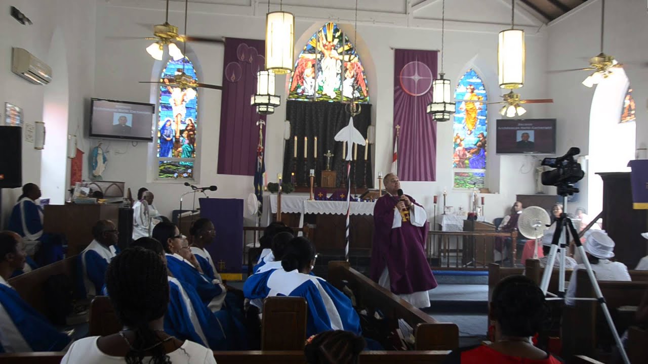 Sermon by Archdeacon Keith Cartwright at St Mary's Pro Cathedral - YouTube