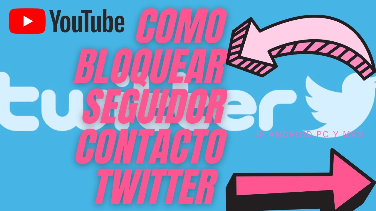 Como bloquear seguidor/contacto en Twitter en Android 2023/How to block ...