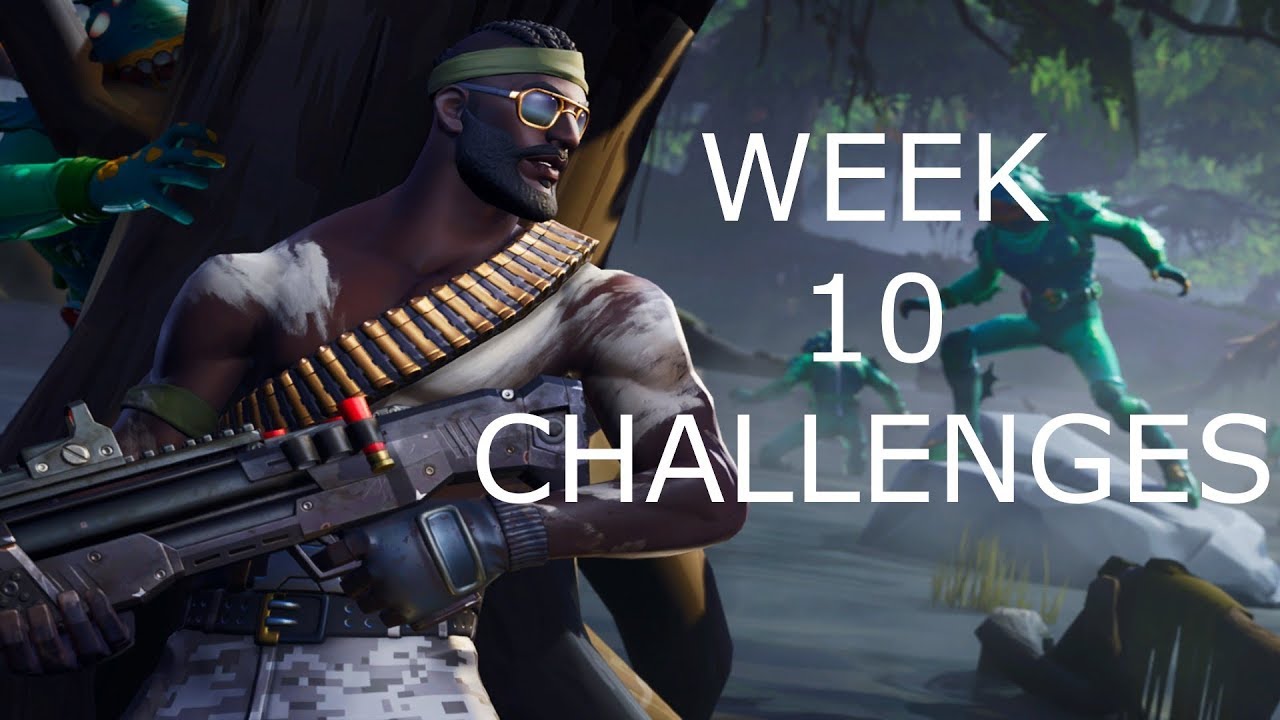 SIDSTE WEEK!!! (FORTNITE WEEK 10 CHALLENGES) - YouTube