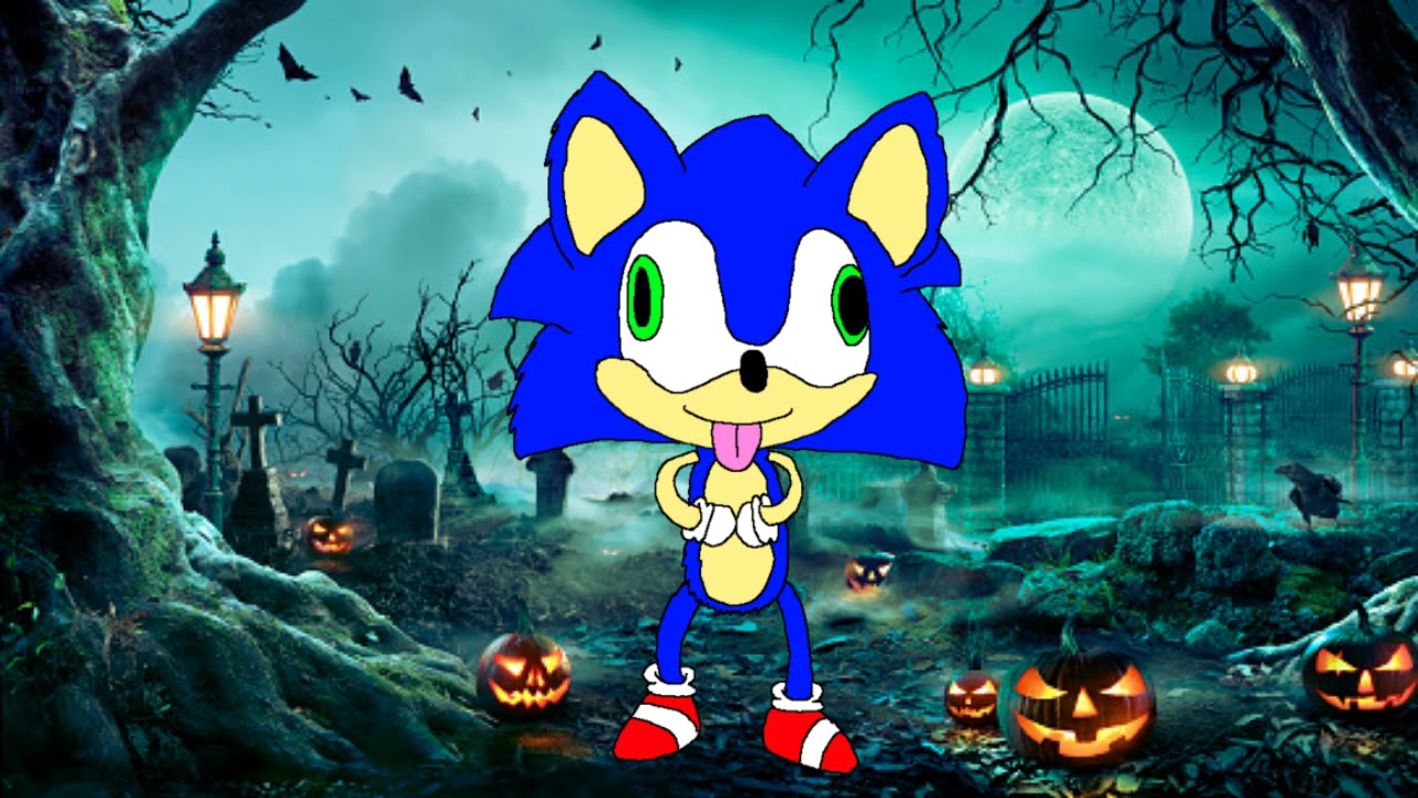 Sonic doing the spooky month dance - YouTube