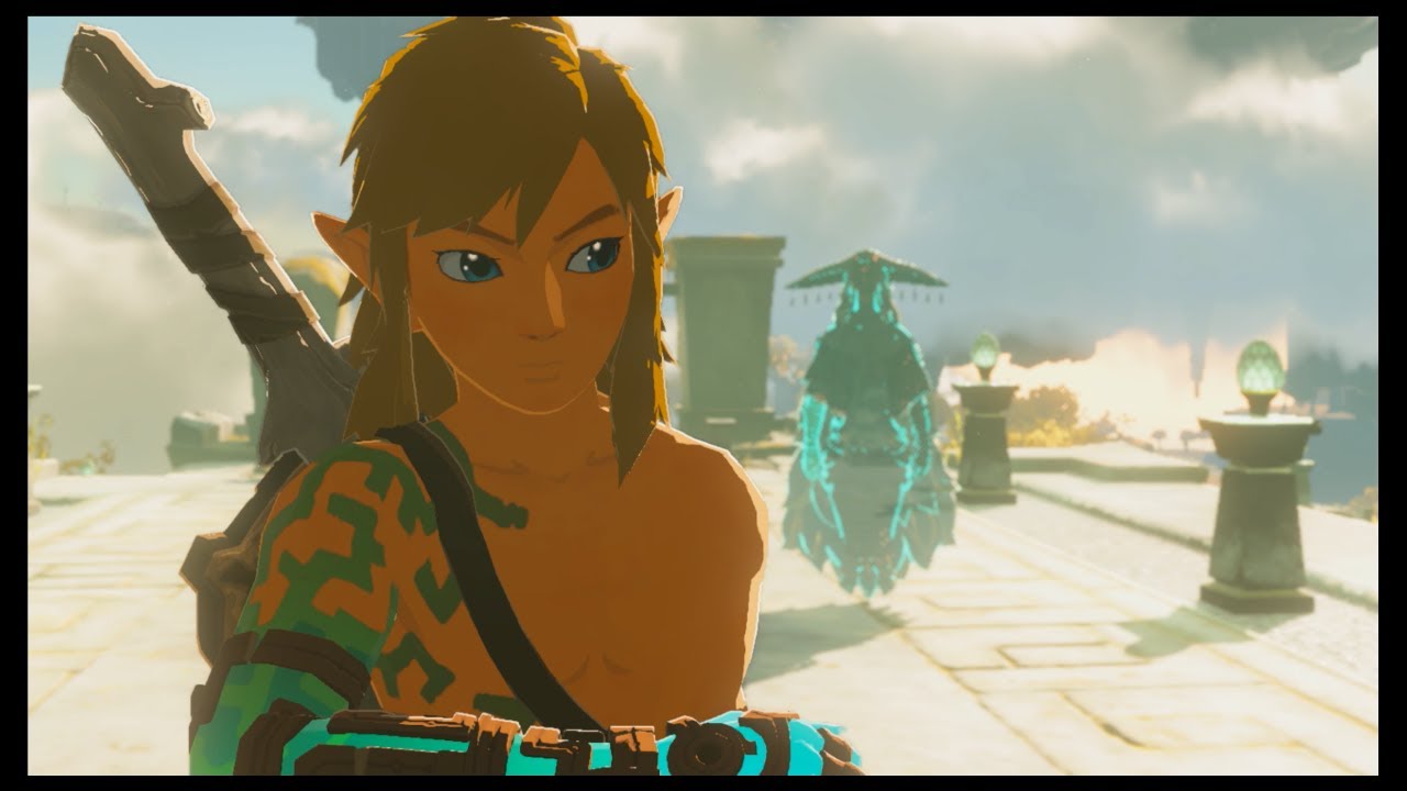 Link meets Rauru - Who is Rauru and what is his role - The Legend of ...