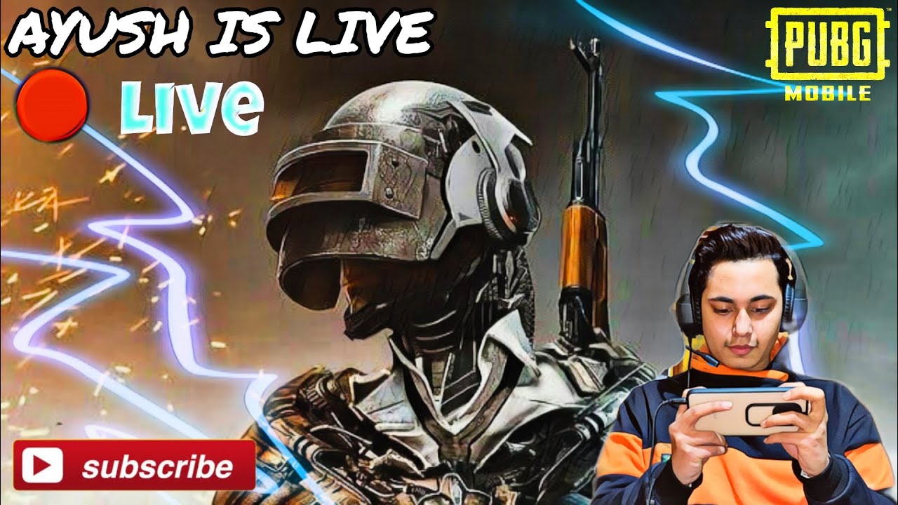 AYUSH IS LIVE|| PUBG GAMEPLAY WITH FACECAM || HAPPY VALTAN BULTUG DAY ...