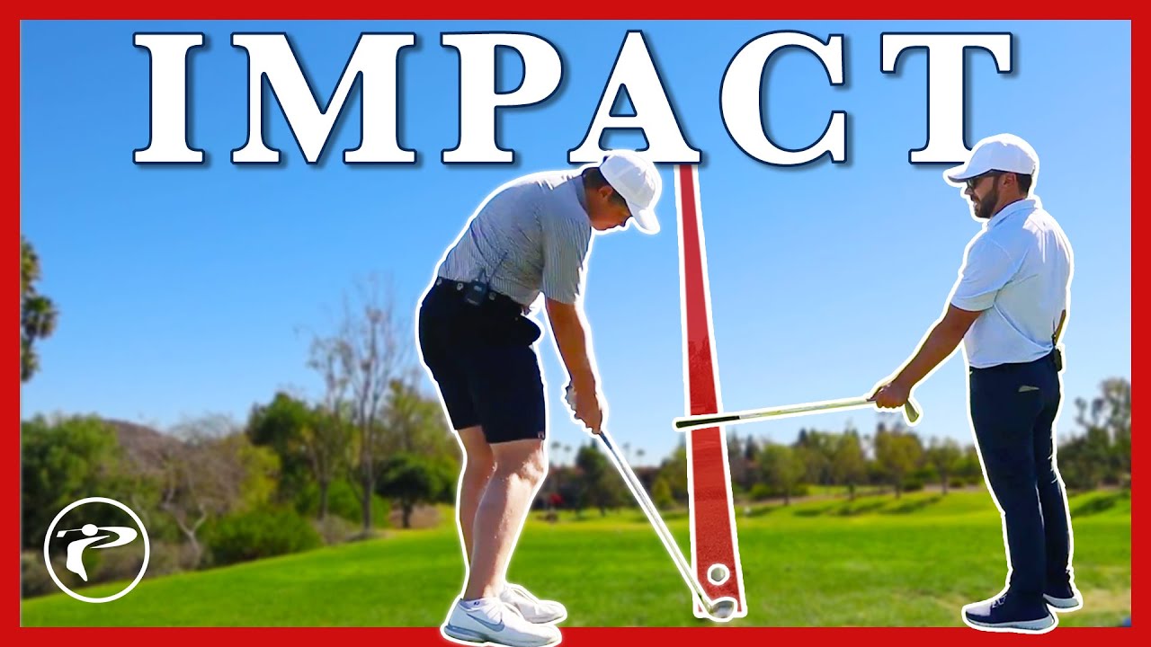 Golf Impact Position - Proper Hand Path Through Impact! - YouTube