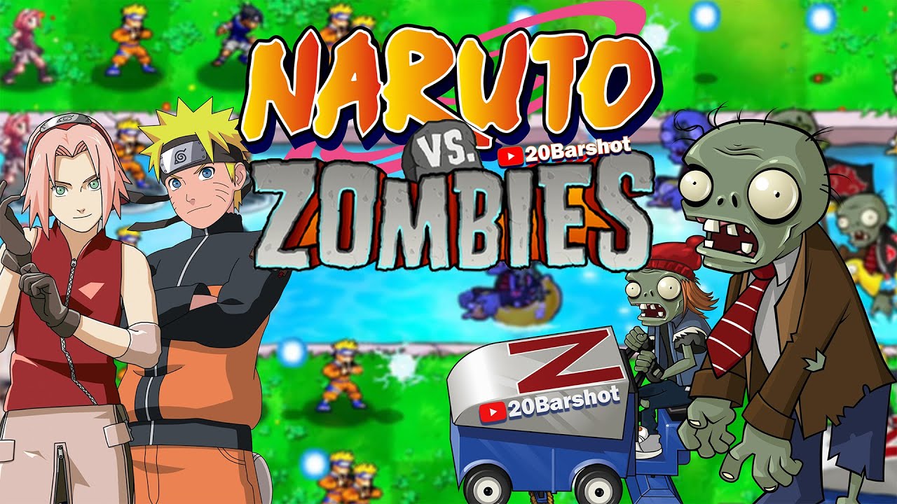 NARUTO DAN TEMAN TEMAN MELAWAN PARA ZOMBIE - Plants vs Zombies Mod ...