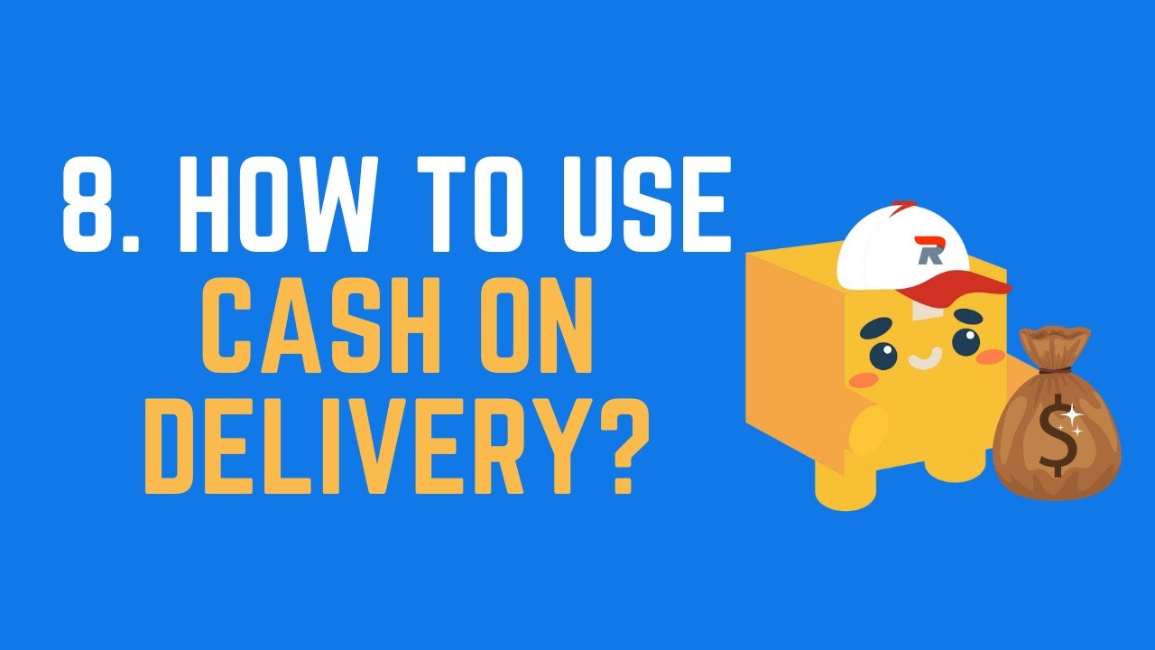 #8 How to Use Cash on Delivery (COD)? - YouTube