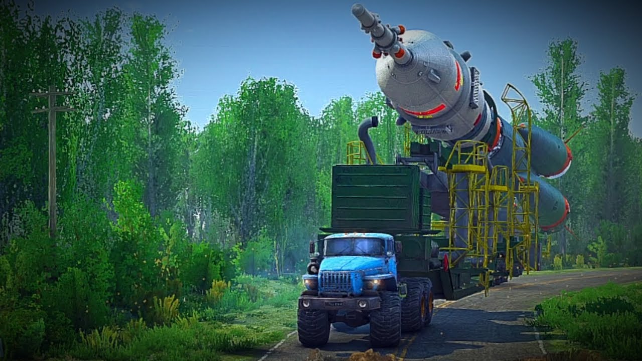 War Rocket Ready to Launch Moves Location - Spintires Mudrunner - YouTube