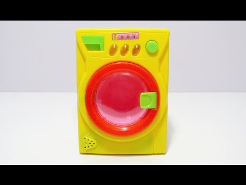 Toy Washing Machine Washer Amused Unboxing and Review - YouTube