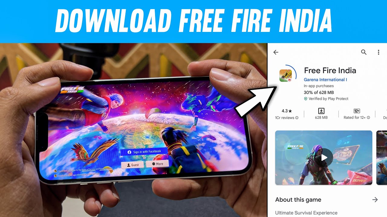 HOW TO DOWNLOAD FREE FIRE INDIA🇮🇳 - YouTube