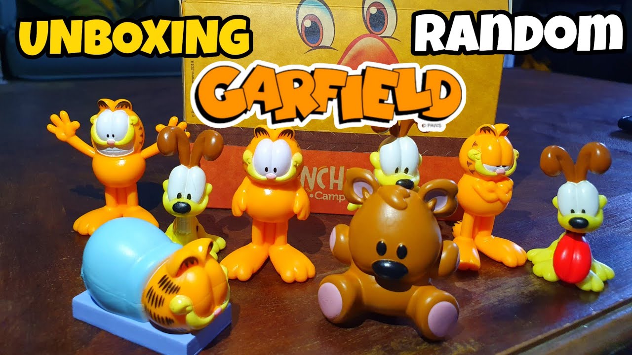 UNBOXING RANDOM GARFIELD. POLLO CAMPERO. / INSIDE MENDEZ - YouTube