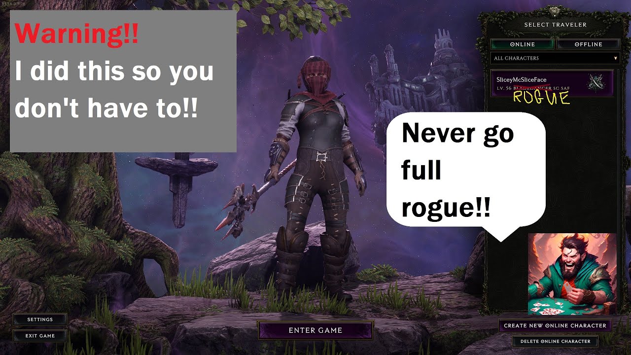 Last Epoch Guide? - Never go full rogue - YouTube