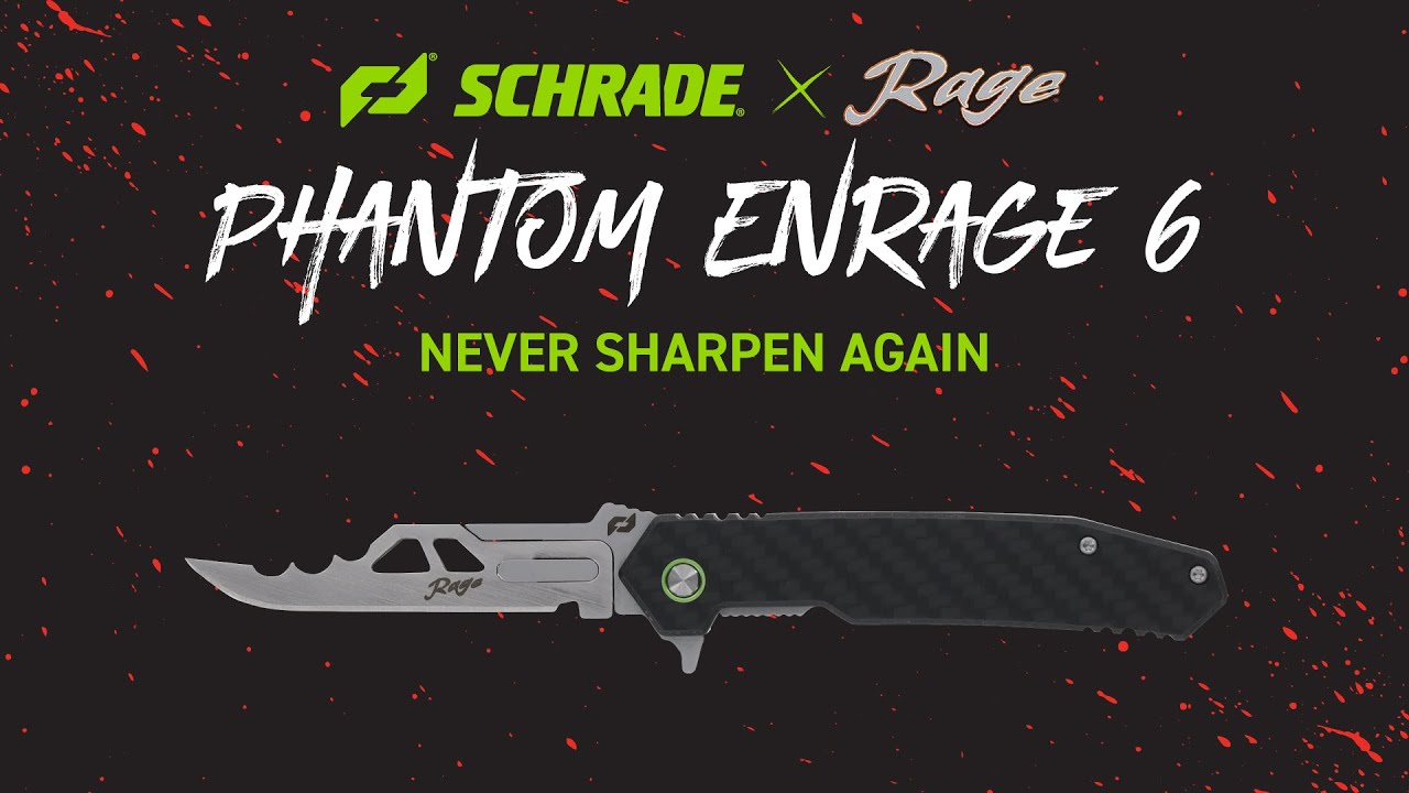 Phantom Enrage 6 is the Ideal Every Day Carry Knife| Schrade x Rage ...