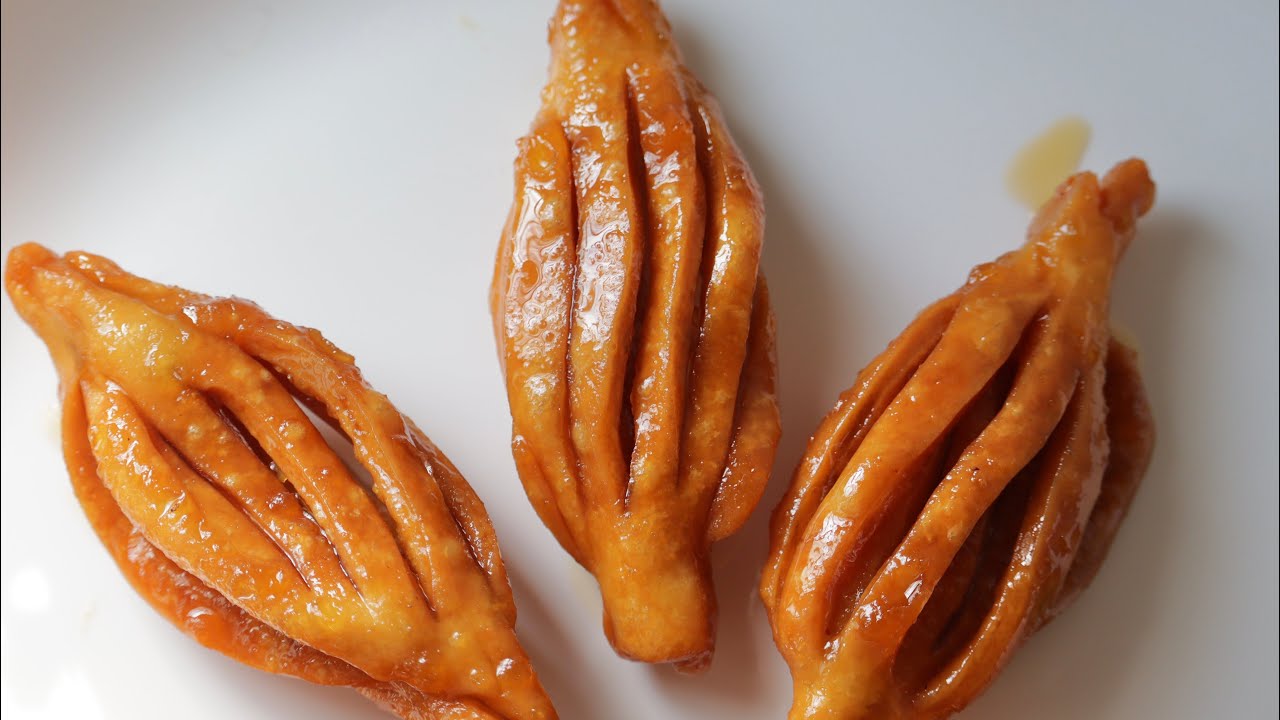 unique,juicy and crispy sweet recipe ‼️ ️bellam khaja recipe | panasa ...