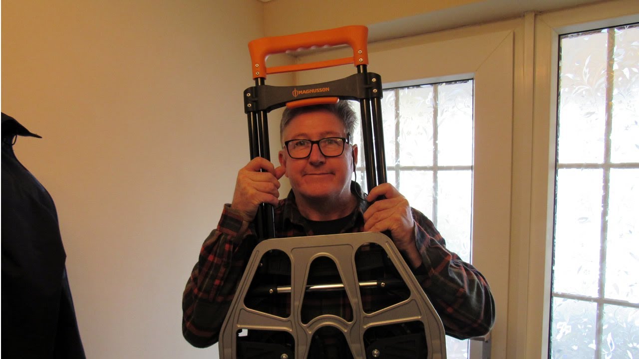 Magnusson Folding Hand Trolley Truck 120KG - Review - YouTube