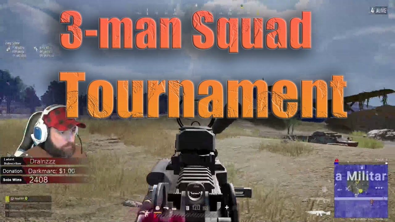Tournament - 3 man Squads - Full Match April 13 - YouTube