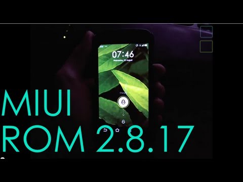 MIUI ROM 2.8.17 Jelly Bean 4.1.1 OFFICIAL NIGHTLY 8/18/12 Quick Review ...