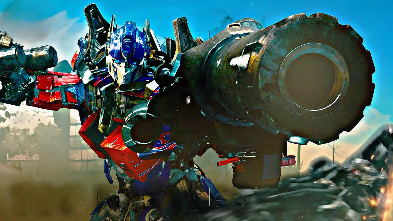 TRANSFORMERS REVENGE OF THE FALLEN | Optimus and bumblebee save Sam ...