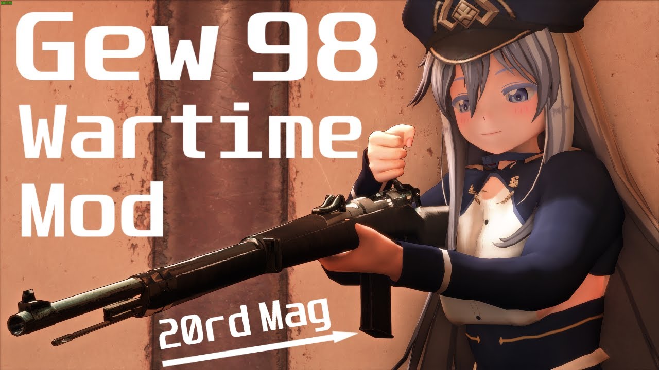 [Fallout 4] Gewehr 98 Wartime Mod (Battlefield1とEnlisted銃声比較) [1440p ...