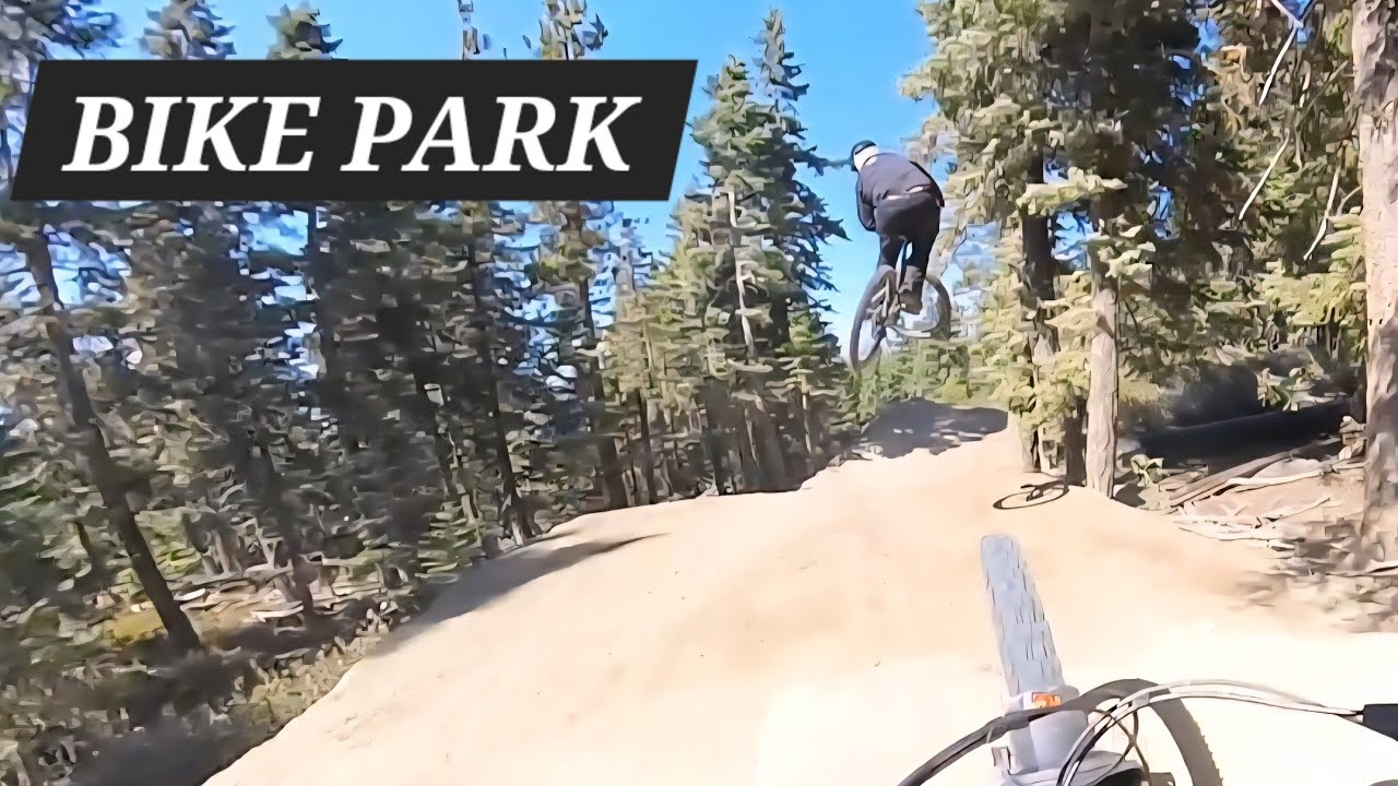 SNOW SUMMIT BIKE PARK LAPS BIG BEAR CALIFORNIA - YouTube