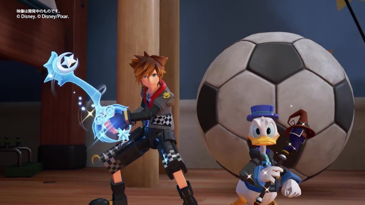 Kingdom Hearts 3 - Midnight Blue Keyblade Gameplay [1080p 60FPS HD ...
