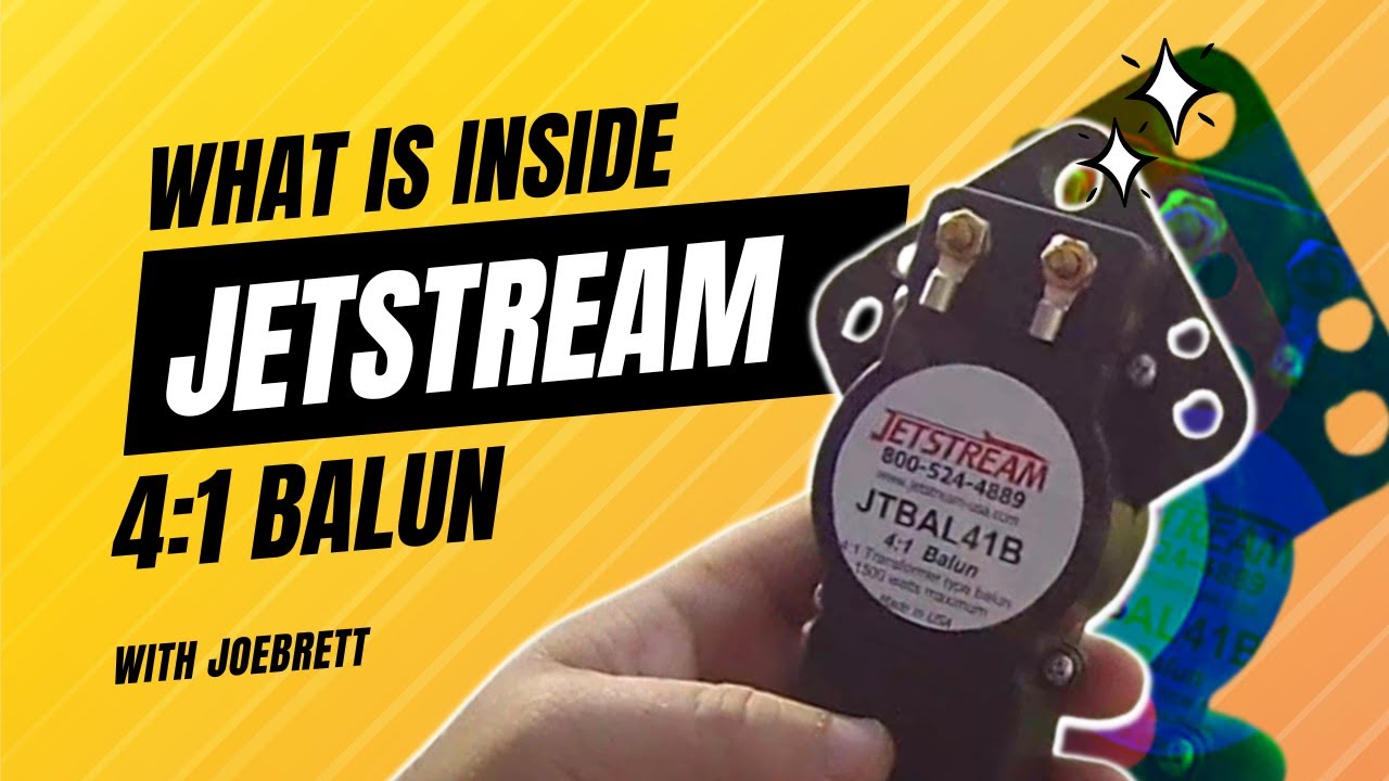 What is this?! | JetStream antenna balun | Ham Radio - YouTube