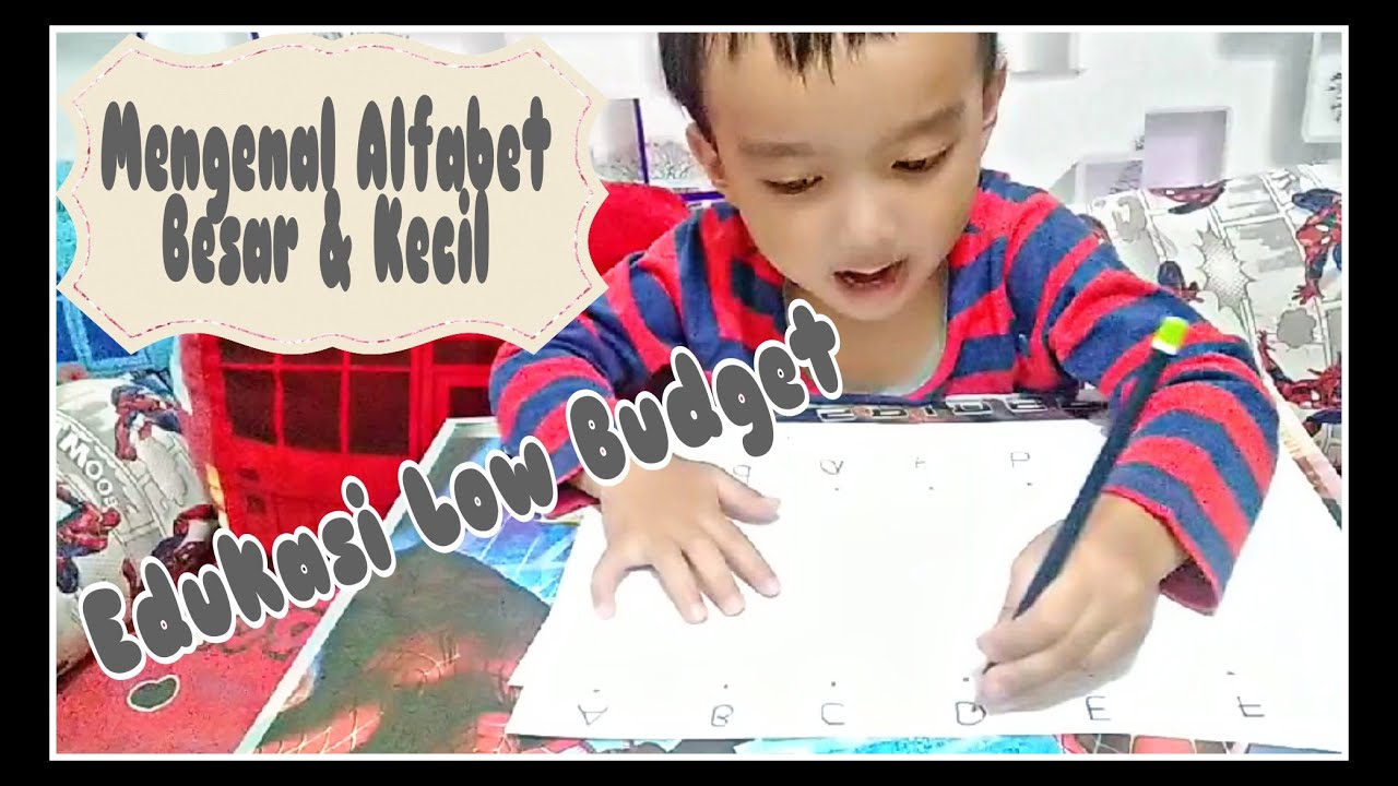Belajar Alfabet (ABC) || Cara mengajarkan anak mengenal Bentuk Huruf ...