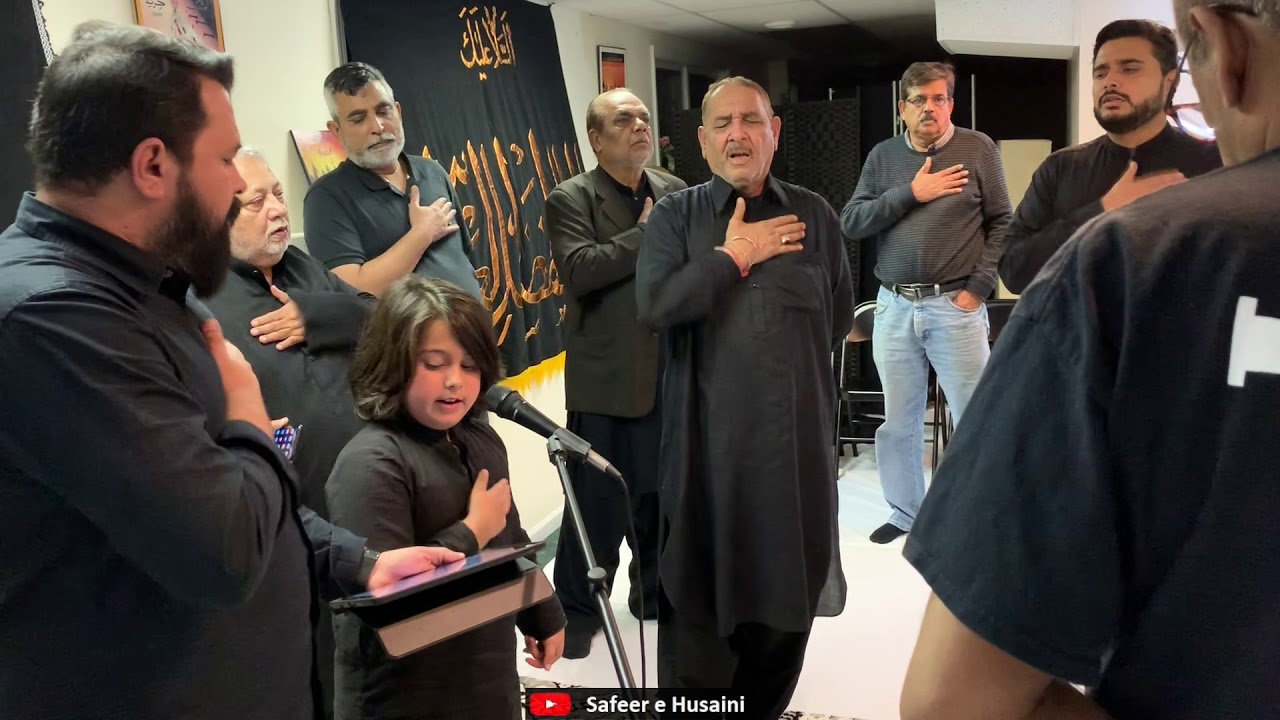 Abbas a.s Ki Behan Ko Shami Rula Rahe hain by Safeer e Husaini Safeer Agha - YouTube