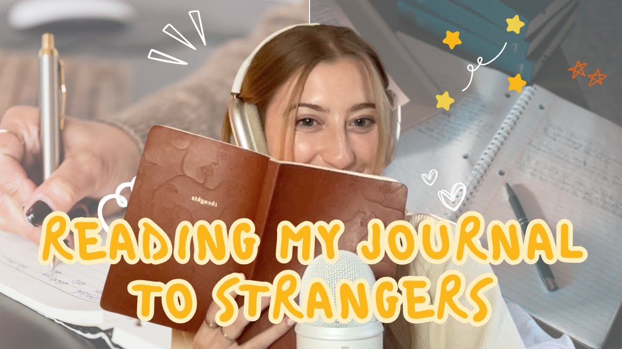 reading my journal to strangers - YouTube