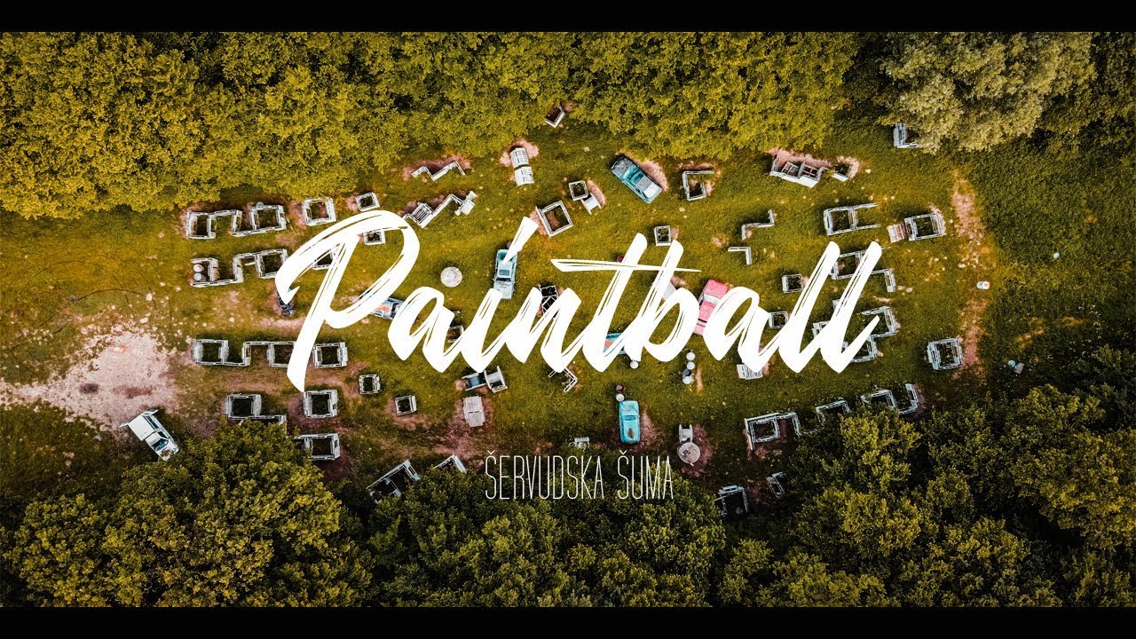 PAINTBALL Šervudska šuma | CROATIA - YouTube