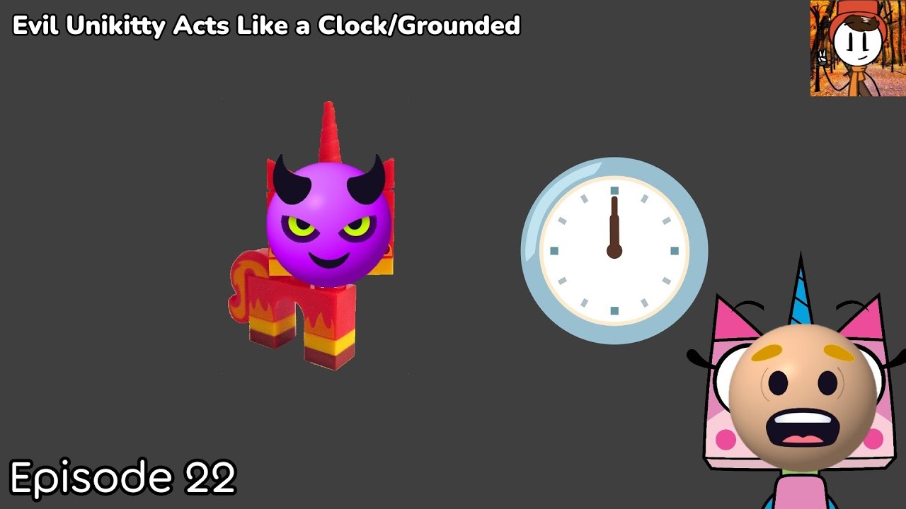 Evil Unikitty Acts Like a Clock/Grounded - YouTube