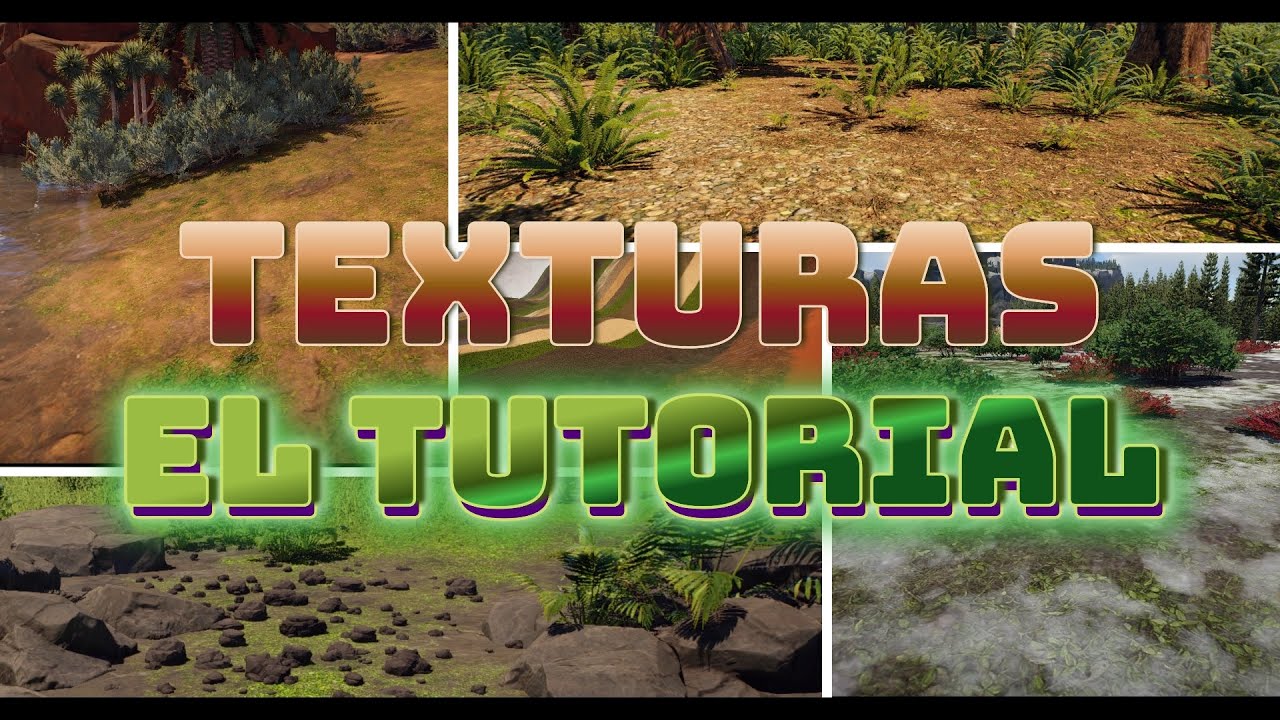 Tutorial de Texturas 1 - Prehistoric Kingdom - - YouTube